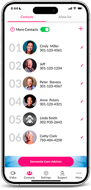RAZ Memory Cell Phone | Easy-to-use phone for seniors with dementia