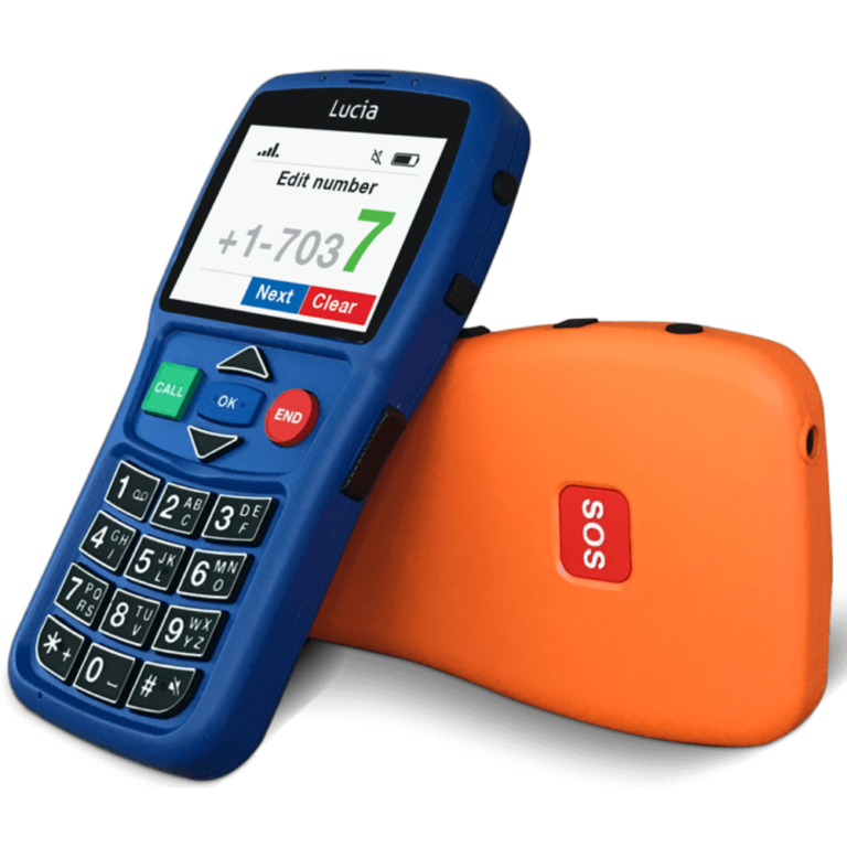 Lucia Cell Phone - Easy-to-Use Cell Phone | Shop | RAZ Mobility