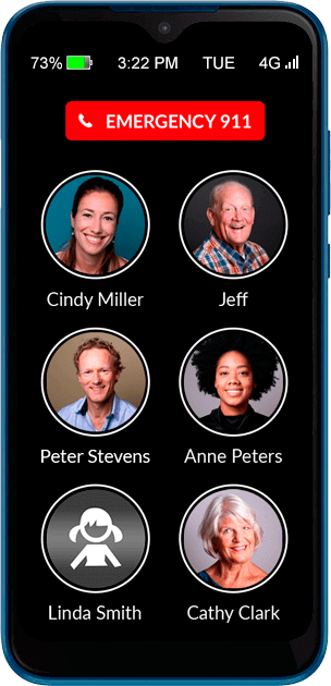 RAZ Memory Cell Phone | Easy-to-use phone for seniors with dementia