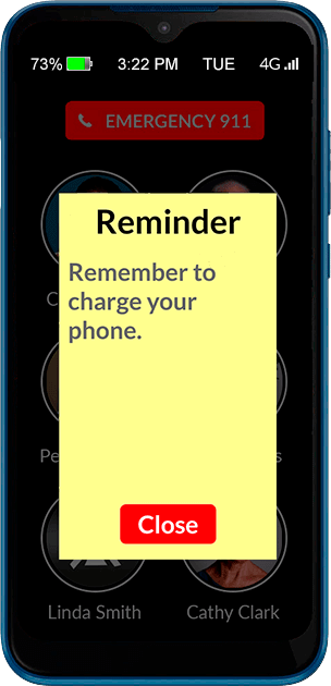 RAZ Memory Cell Phone | Easy-to-use phone for seniors with dementia