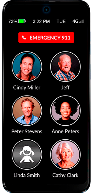 RAZ Memory Cell Phone | Easy-to-use phone for seniors with dementia