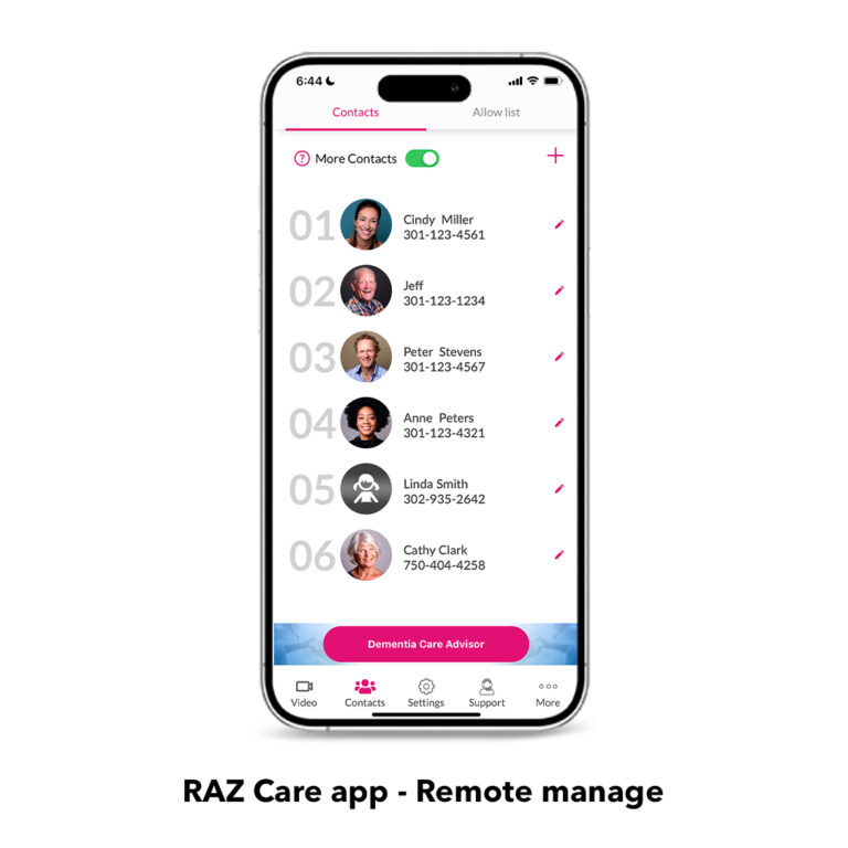 Memory Cell Phone for Seniors with Memory Loss (Verizon, AT&T, T-Mobile ...