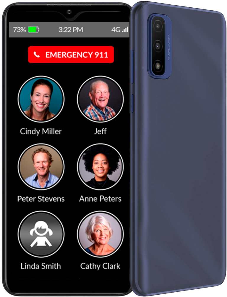 Memory Cell Phone for Seniors with Memory Loss (Verizon / AT&T version ...
