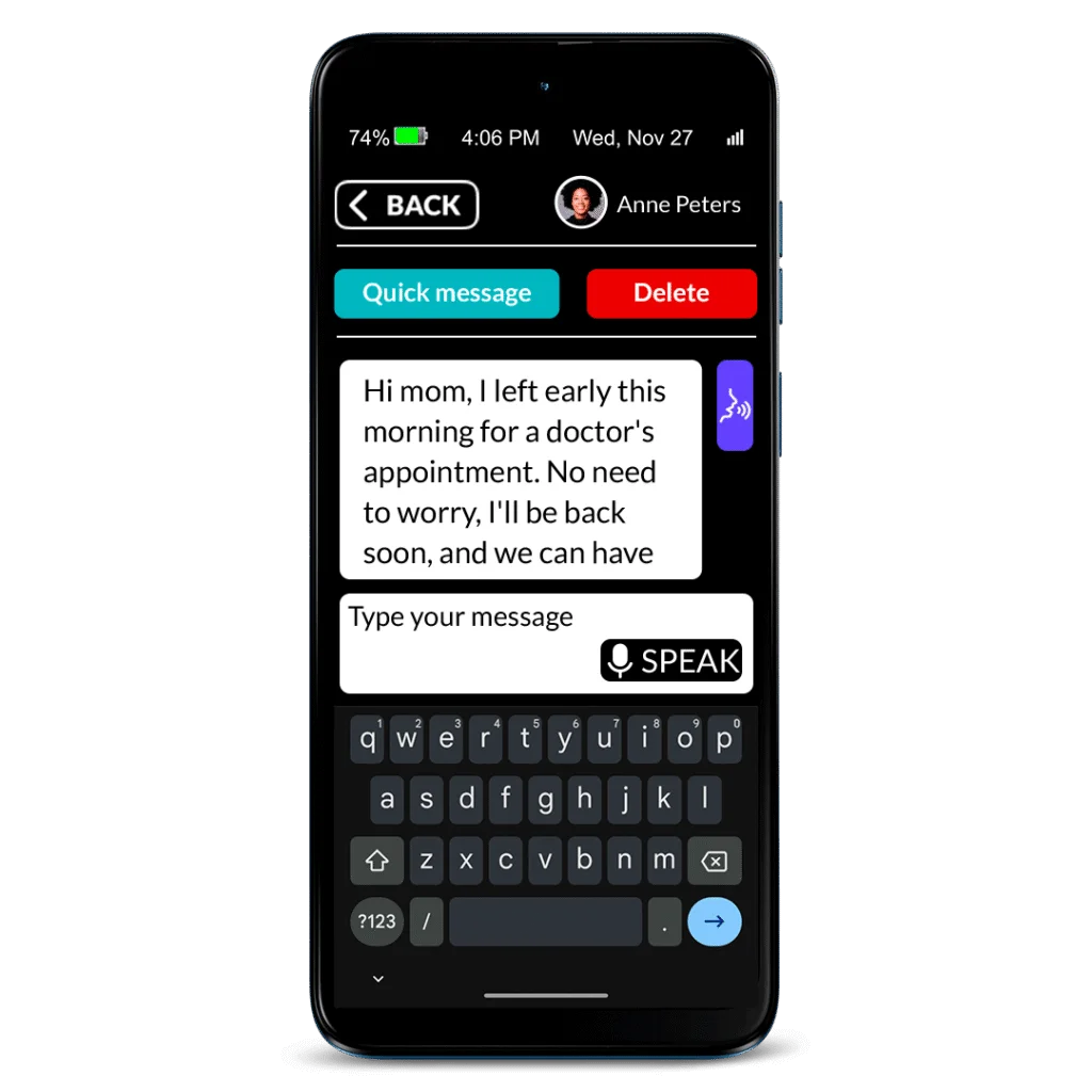 Memory Cell Phone for Seniors with Memory Loss (Verizon, AT&T, T-Mobile ...